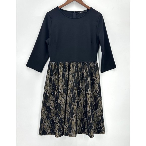 Miusol | Dresses | Miusol Dress Womens 34 Sleeve Floral Lace Cocktail ...